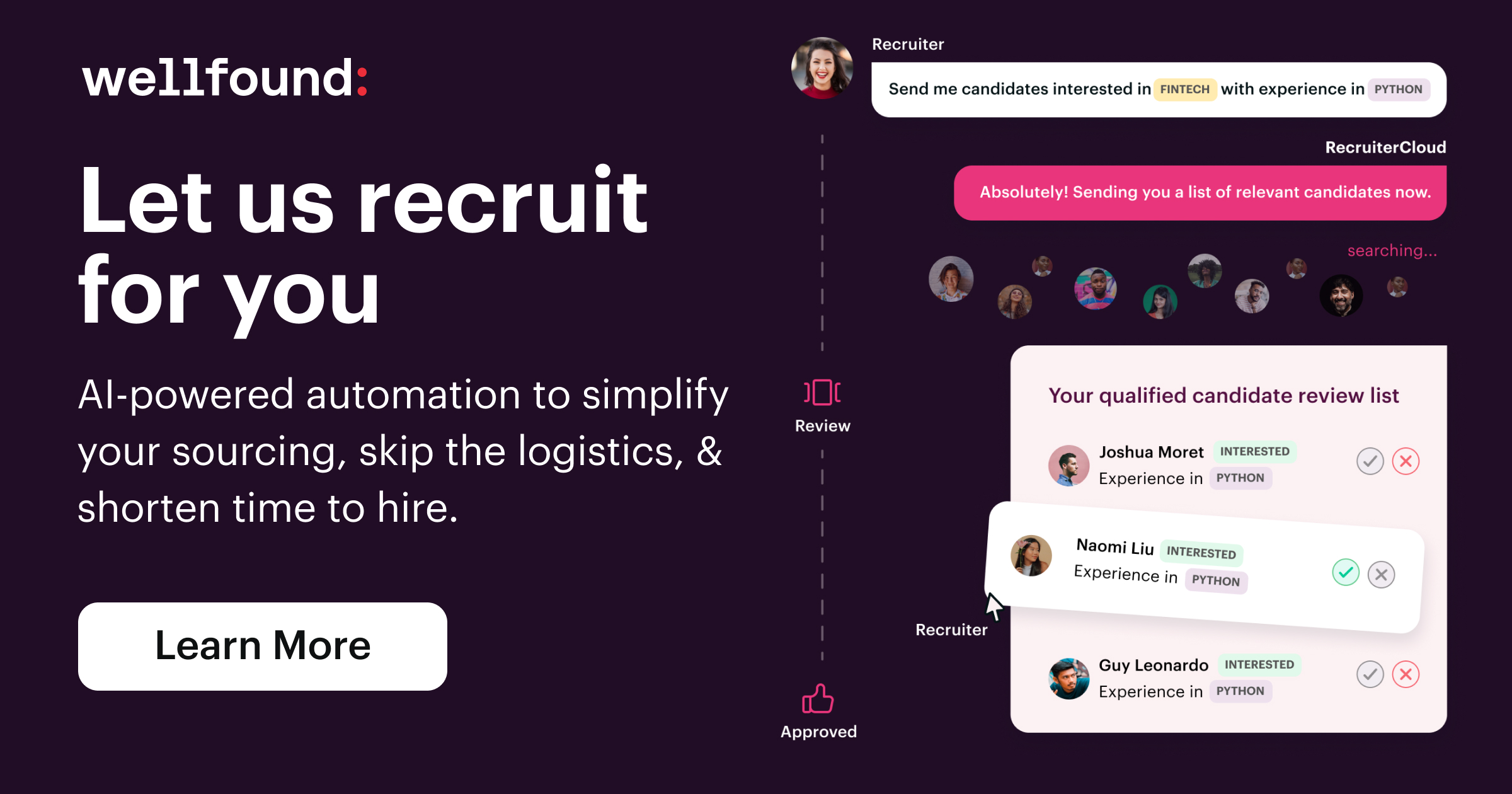 RecruiterCloud by Wellfound - Smart Startup Job Search
